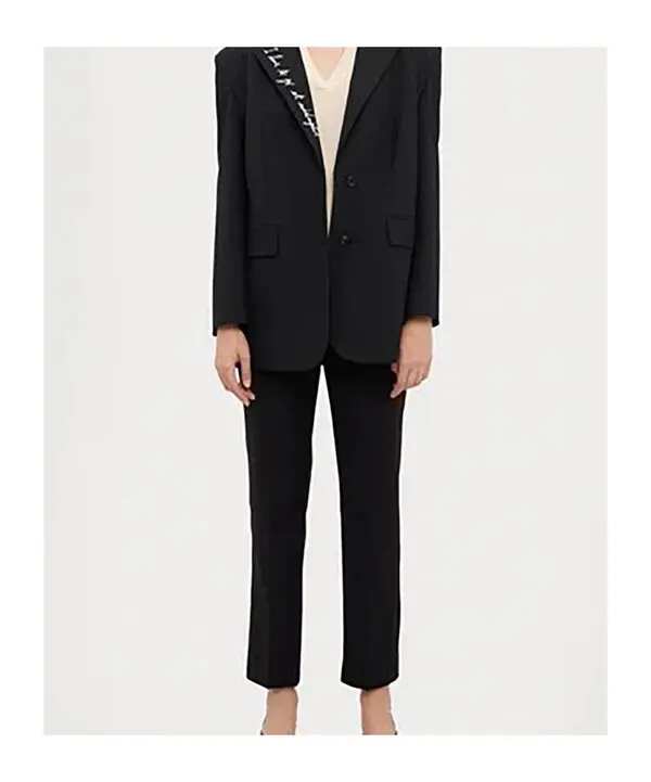 Max Mara Tailored Trousers With Belt Loops - Black