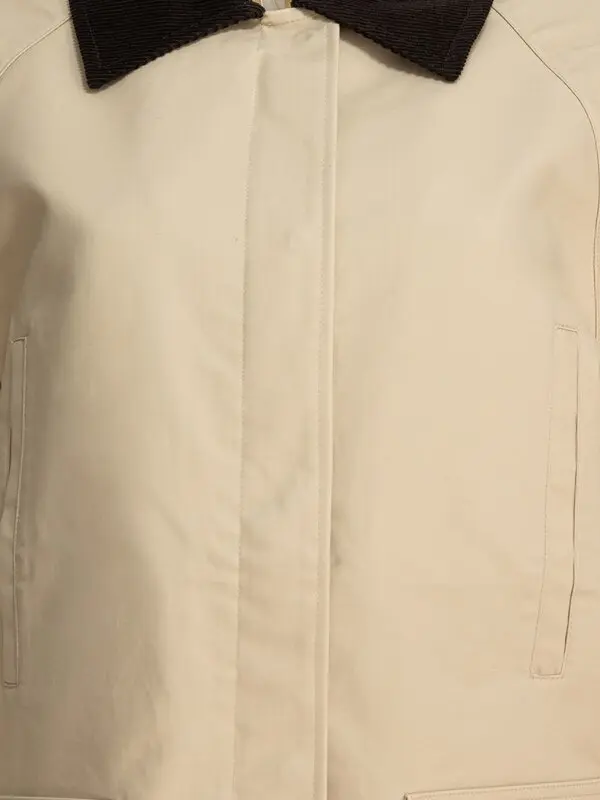 TOTEME Long-sleeved Jacket With Lapels - Beige