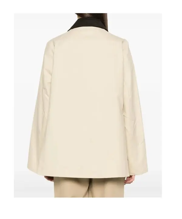 TOTEME Long-sleeved Jacket With Lapels - Beige