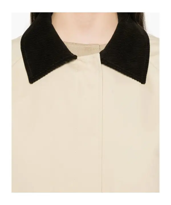 TOTEME Long-sleeved Jacket With Lapels - Beige