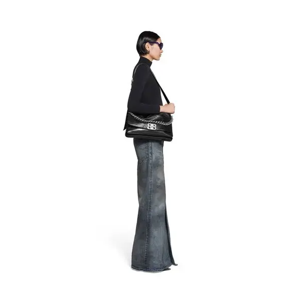 Balenciaga Faded Effect Maxi Skirt