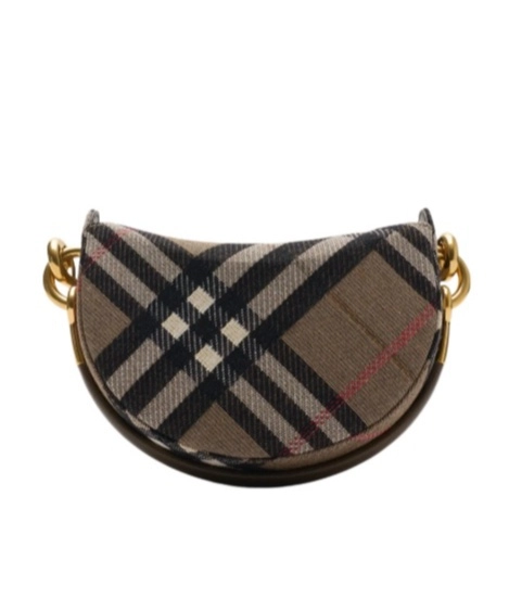 Burberry Bridle Checked Clutch Bag