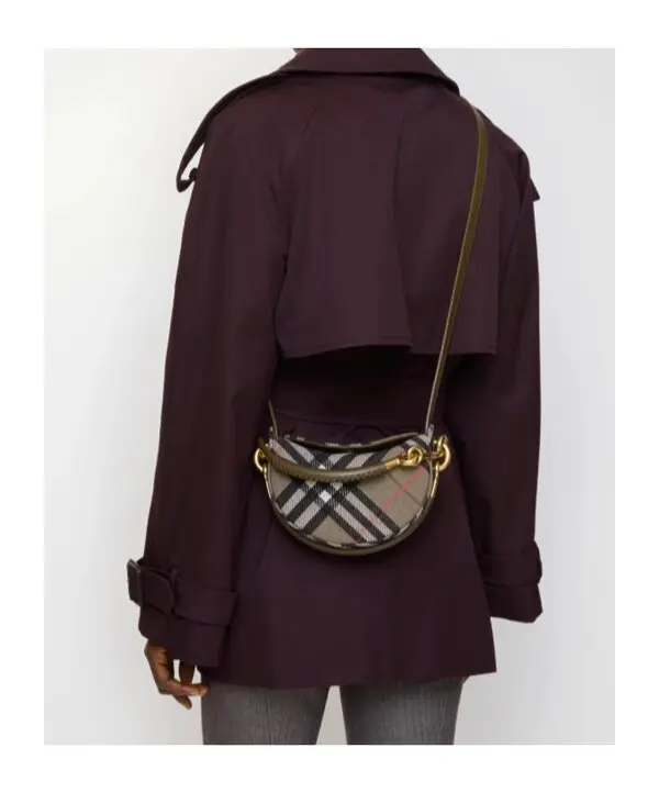 Burberry Bridle Checked Clutch Bag