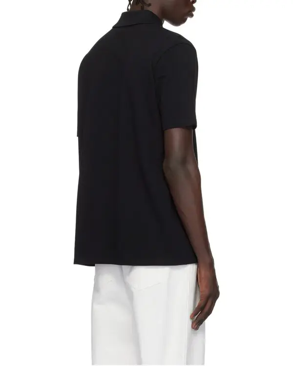 Balmain Logo Embroidered Short-sleeved Polo Shirt