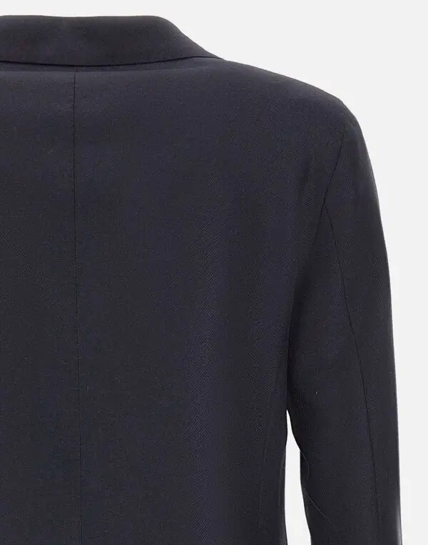 Tagliatore Single Breasted Tailored Blazer - Black