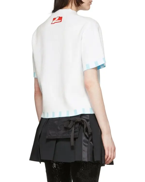 We11Done Printed Short Sleeve T-shirt