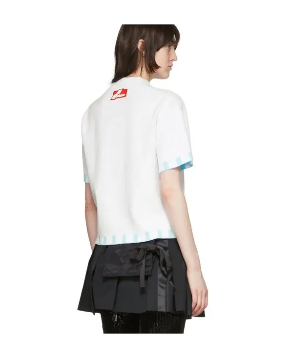 We11Done Printed Short Sleeve T-shirt