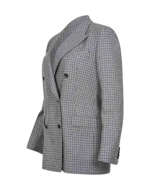 Tagliatore Houndstooth Double-breasted Blazer