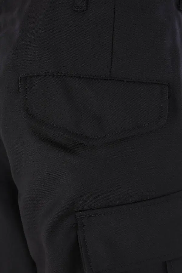 Junya Watanabe Belt Loop Casual Pants With Drawstring Cuffs