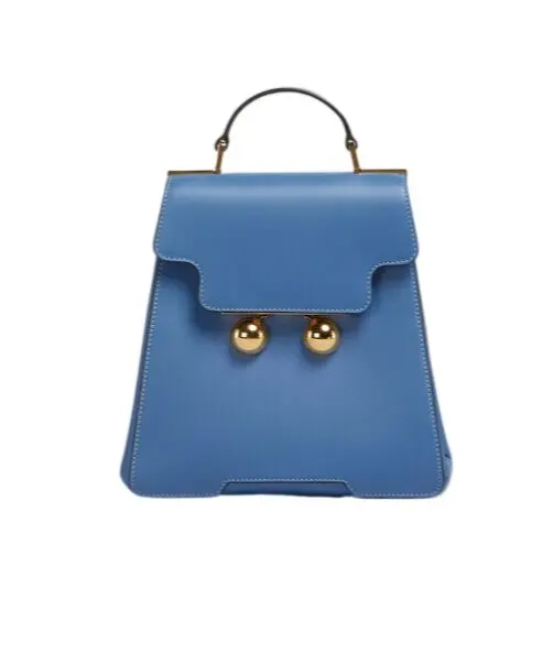 Marni Trunkaroo Foldover Backpack - Blue
