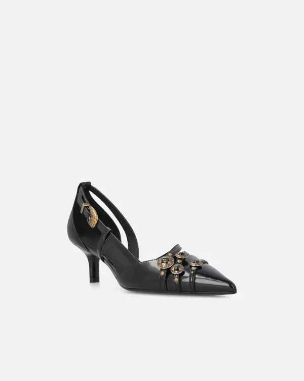 Pinko Gloria Slingback Pumps - Black