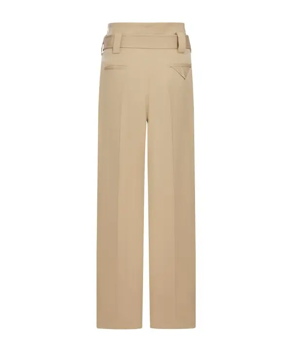 Bottega Veneta High-waisted Wide-leg Trousers