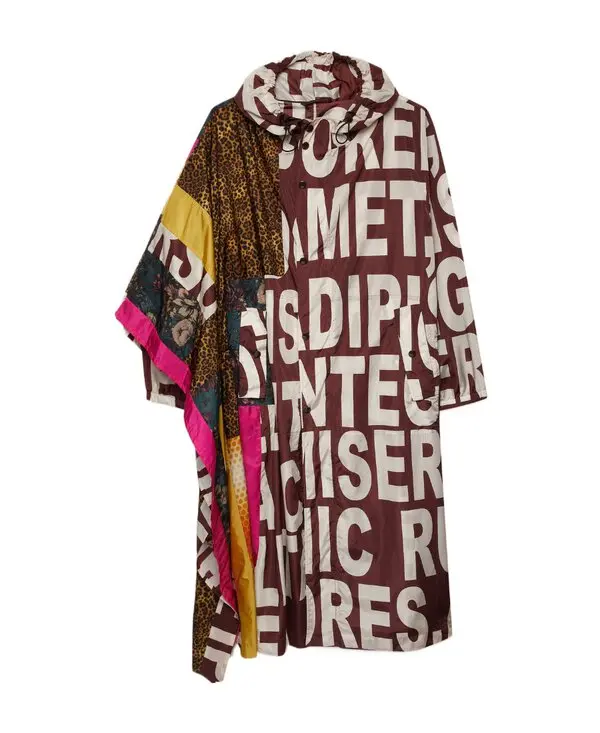 Dries Van Noten Oversized Hooded Long Cloak