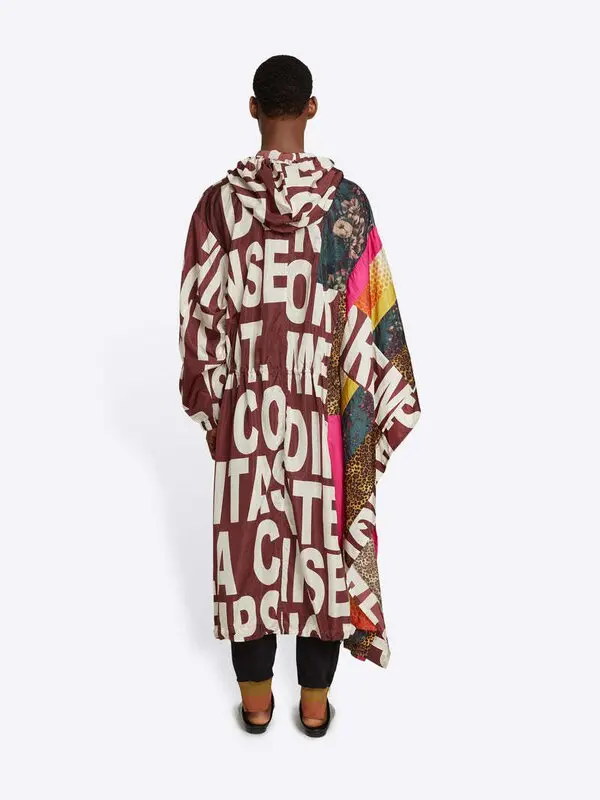 Dries Van Noten Oversized Hooded Long Cloak