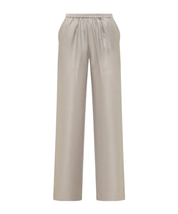 LOULOU STUDIO Alera Wide-leg Silk Trousers