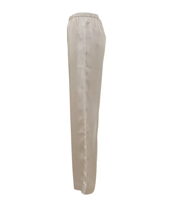 LOULOU STUDIO Alera Wide-leg Silk Trousers