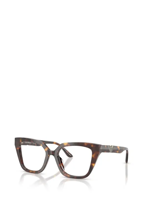 Emporio Armani Cat Eye Frame Eyeglasses - Gray