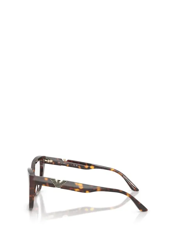Emporio Armani Cat Eye Frame Eyeglasses - Gray