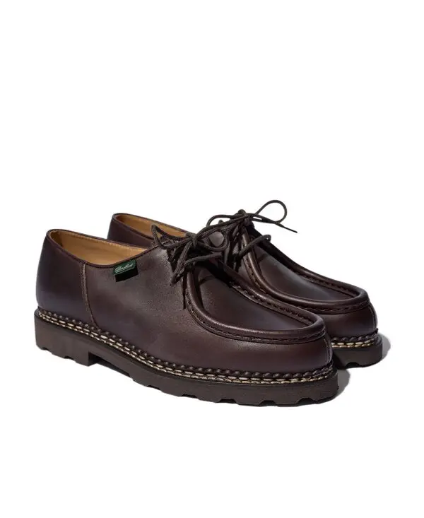 Paraboot Low-top Casual Shoes With Lace Fastening - Black
