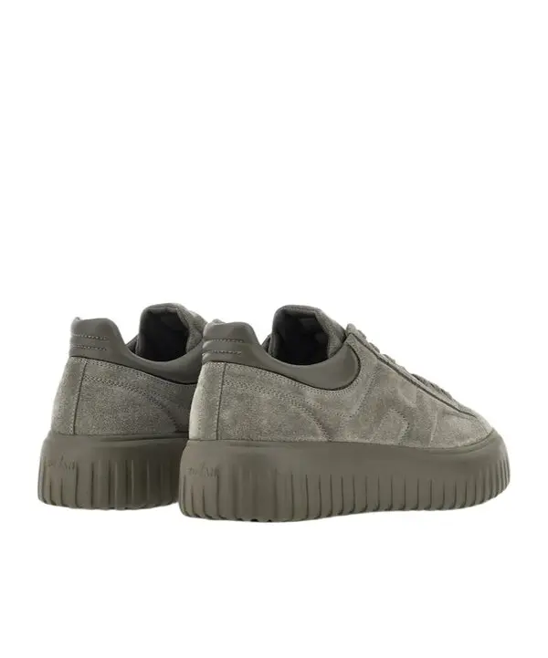 Hogan H-stripes Lace-up Sneakers - Grey