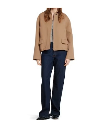 Gucci Long Sleeved Caban Jacket - Camel Brown