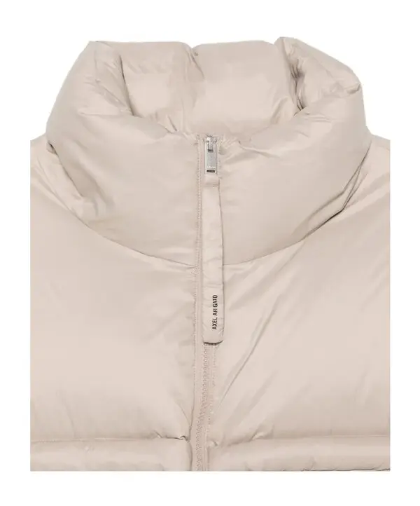 Axel Arigato Puffer Jacket With Stand Collar - Brown
