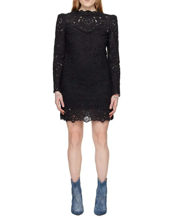 Isabel Marant Étoile Long-sleeved Lace Dress