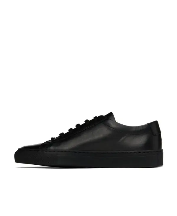 COMMON PROJECTS Logo Low-top Sneakers - Black