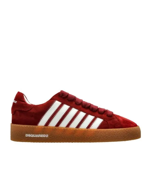 Dsquared2 Round Toe Lace-up Sneakers