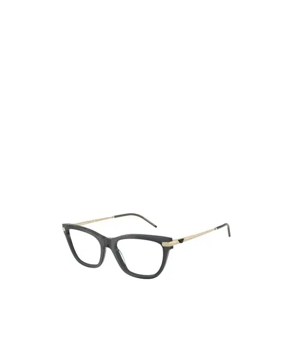 Emporio Armani Cat Eye Full Rim Eyeglasses - Black