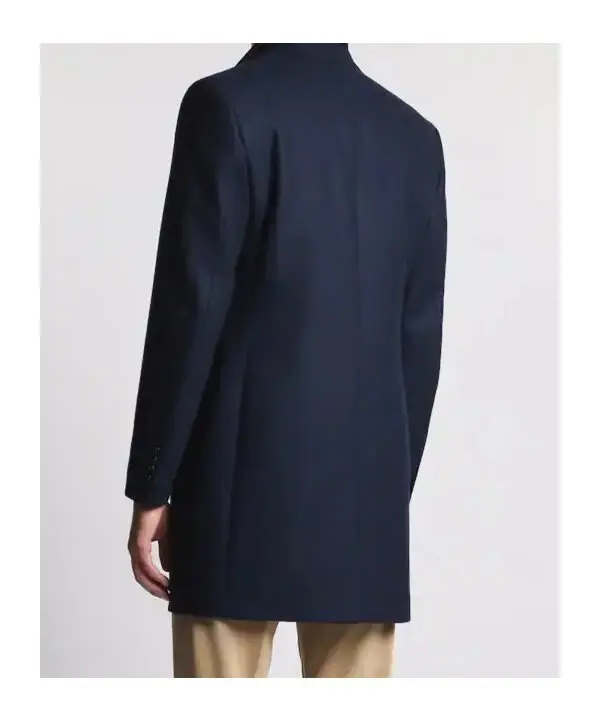 FAY 3-in-1 Double Coat In Cashmere Blend Wool - Blue
