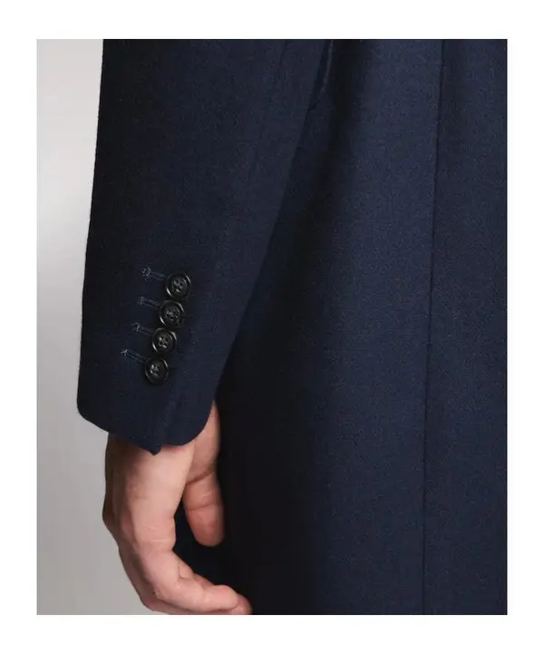 FAY 3-in-1 Double Coat In Cashmere Blend Wool - Blue