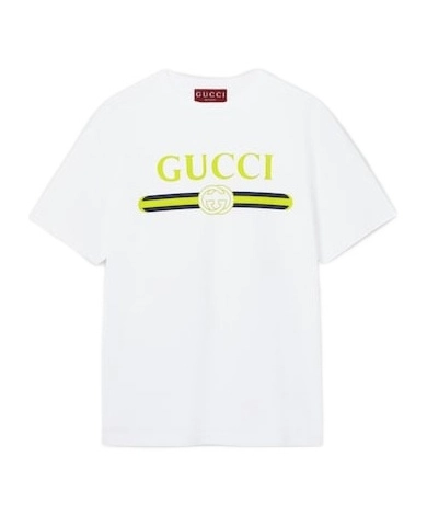 Gucci Logo Printed Jersey T-shirt