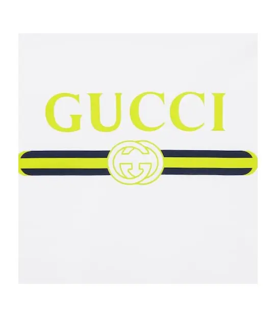 Gucci Logo Printed Jersey T-shirt