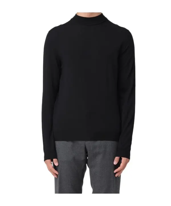 ZANONE Crewneck Long-sleeved Jumper - Black