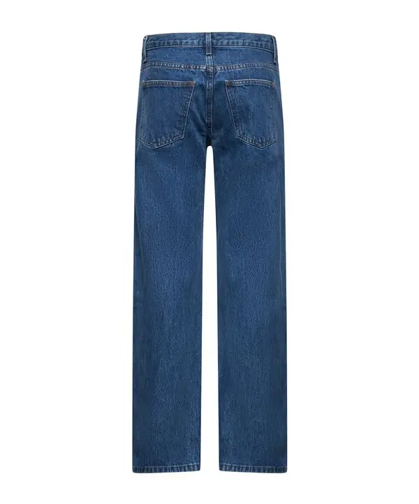 Khaite Kerrie Straight-leg Jeans - Indigo
