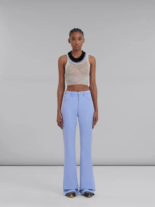 Marni High-waist Flared Tailored Trousers