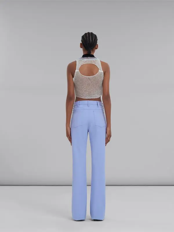 Marni High-waist Flared Tailored Trousers