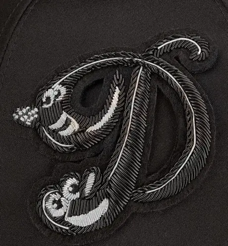 Dior Embroidered Logo Baseball Cap