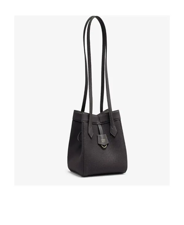 Fendi Origami Mini Shoulder Bag - Black