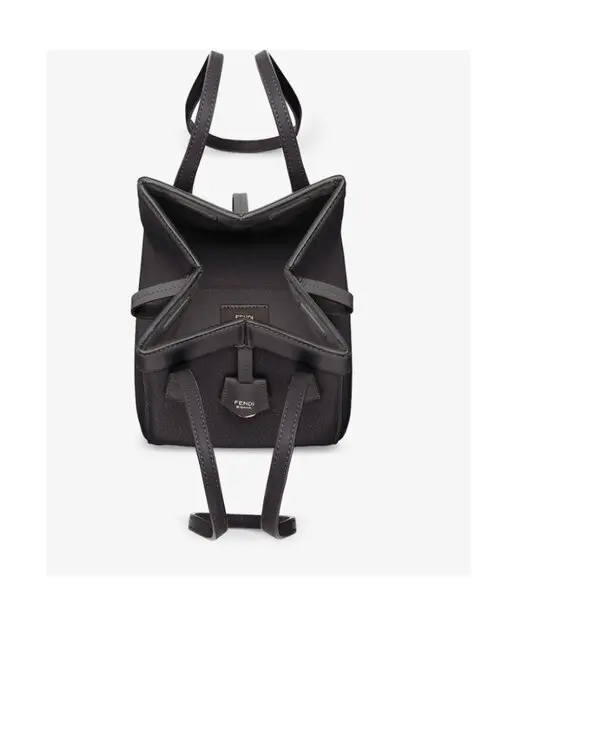 Fendi Origami Mini Shoulder Bag - Black