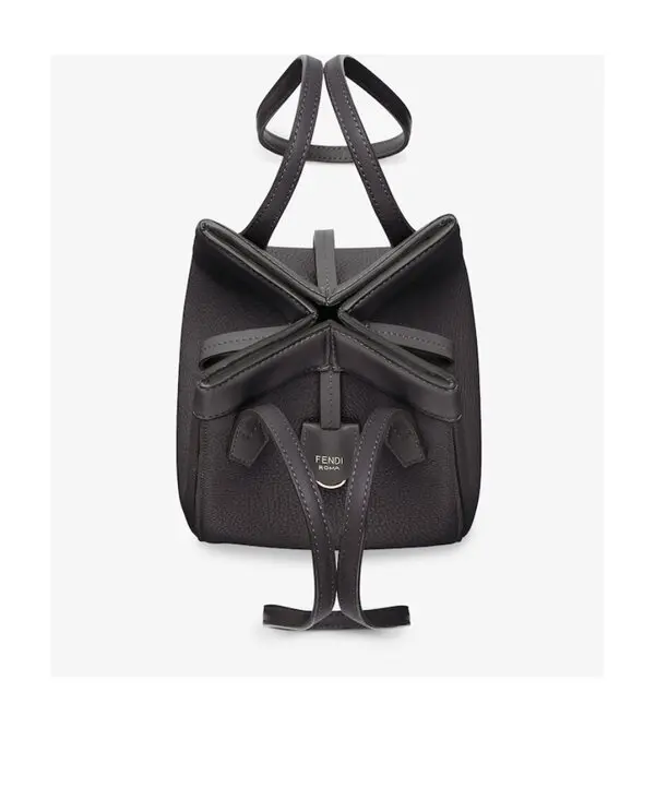 Fendi Origami Mini Shoulder Bag - Black