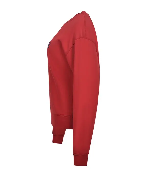 Dsquared2 Logo Printed Crewneck Sweatshirt - Red