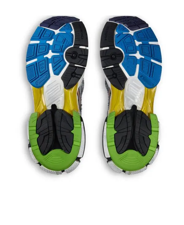 Balenciaga Mesh Panelled Runner Sneakers - Multicolor