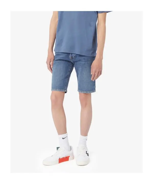 ROY ROGER'S Belt-loop Denim Shorts