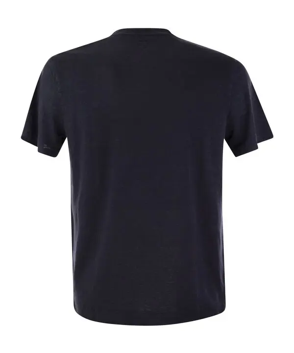 Fedeli Vintage Effect T-shirt - Black