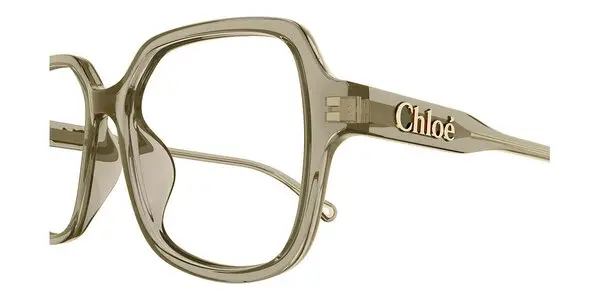 Chloé Eyewear Square Frame Glasses - Nude