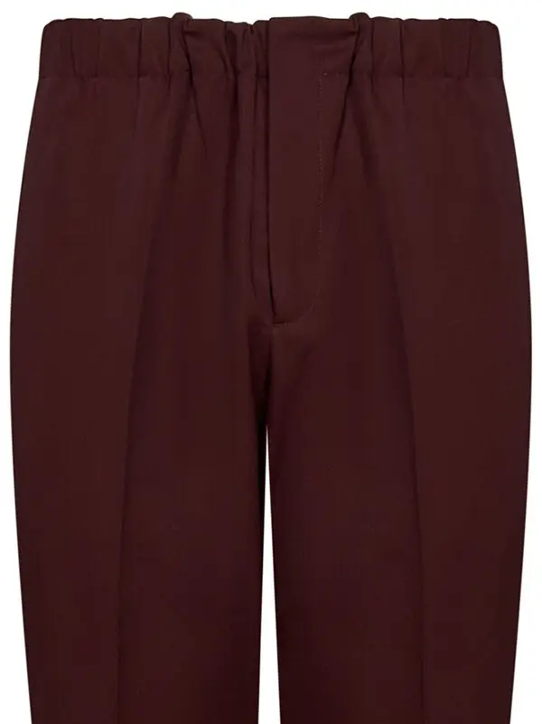 JIL SANDER Tailored Tapered Trousers With Elasticated Waistband