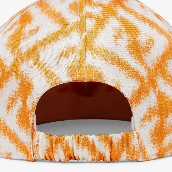 Fendi Multicolour Silk Baseball Cap - Nude