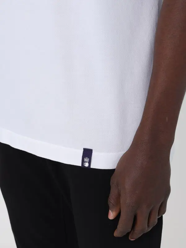 DRUMOHR Piqué Polo Shirt - White